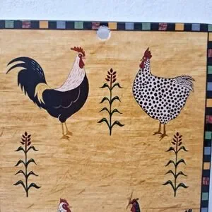 Sakura | Art | Warren Kimble By Sakura Country Quartet Rooster Trivet ...
